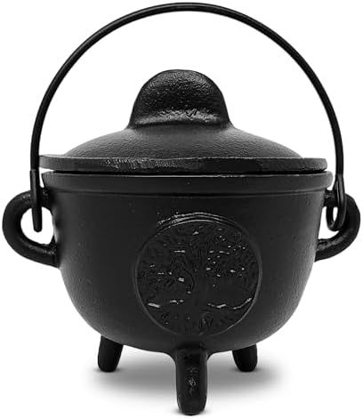 Amazon.com: AzureGreen Home Fragrance Incense Holder Cauldrons Tree of ...