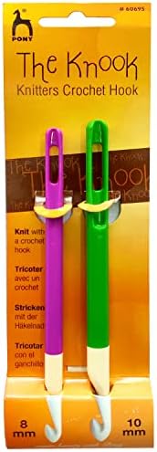 Jasol Pony Knooking Knook Knitters Crochet Hook Needle Knooking Set for ...