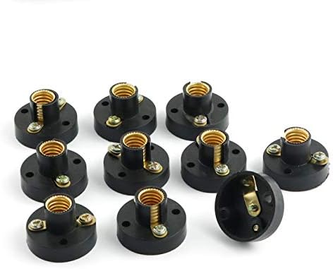 MEETOOT Set of 10pcs Screw Mini Bulb 6.3V and 5pcs E10 Mini Bulb Holder ...