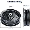 Amazon.com: GUSUHAWK 532196106 Husqvarna Idler Pulley Replaces ...