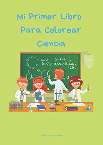 Mi Primer Libro Para Colorear Ciencia: Libro de colorear para niños ...