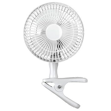 Status Clip On Fan | 6 Inch Portable Mini Fan | 2 Speed Adjustable ...