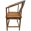 Amazon.com - Oriental Furnishings Chinese Chair with Rattan Seat and ...