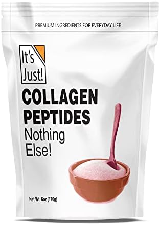 Amazon.com: It's Just - Collagen Peptides, Hydrolysate, Unflavored, 6oz ...
