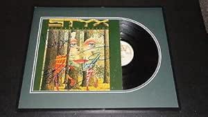Amazon.com: Sports Memorabilia Styx Group Signed Framed 1977 The Grand ...