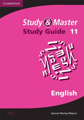 Study and Master English Study Guide Grade 11: Maclay-Mayers, Jeanne ...
