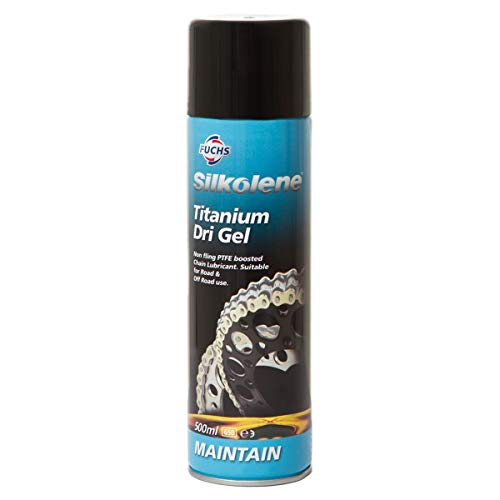 Fuchs Silkolene Titanium Dri Gel Motorcycle Chain Lubricant - 500ml ...