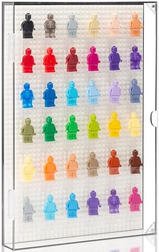 Amazon.com: Hatovo Minifigure Display Case - Collectible Toy Minifigure ...