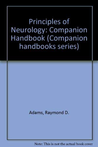 Principles of Neurology: Companion Handbook: 9780070003347: Medicine ...