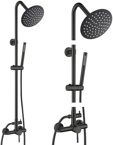 Amazon.com: Freestanding Outdoor Shower - Outside Drench Shower for ...