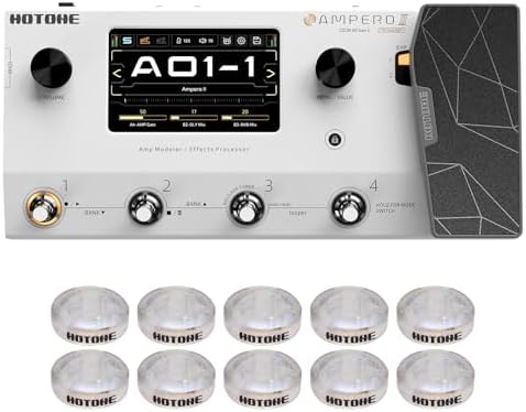 Amazon.com: HOTONE Ampero II Stage MP-380 + SP-35 Ampero II Press ...