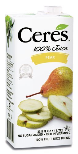 Amazon.com : Ceres 100% Fruit Juice Blend, Pear, 33.8 Ounce (Pack of 12 ...
