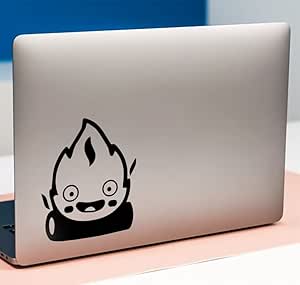 Amazon.com - Sticky Bomb Fire Spirit Calcifer BoneFire Vinyl Decal ...