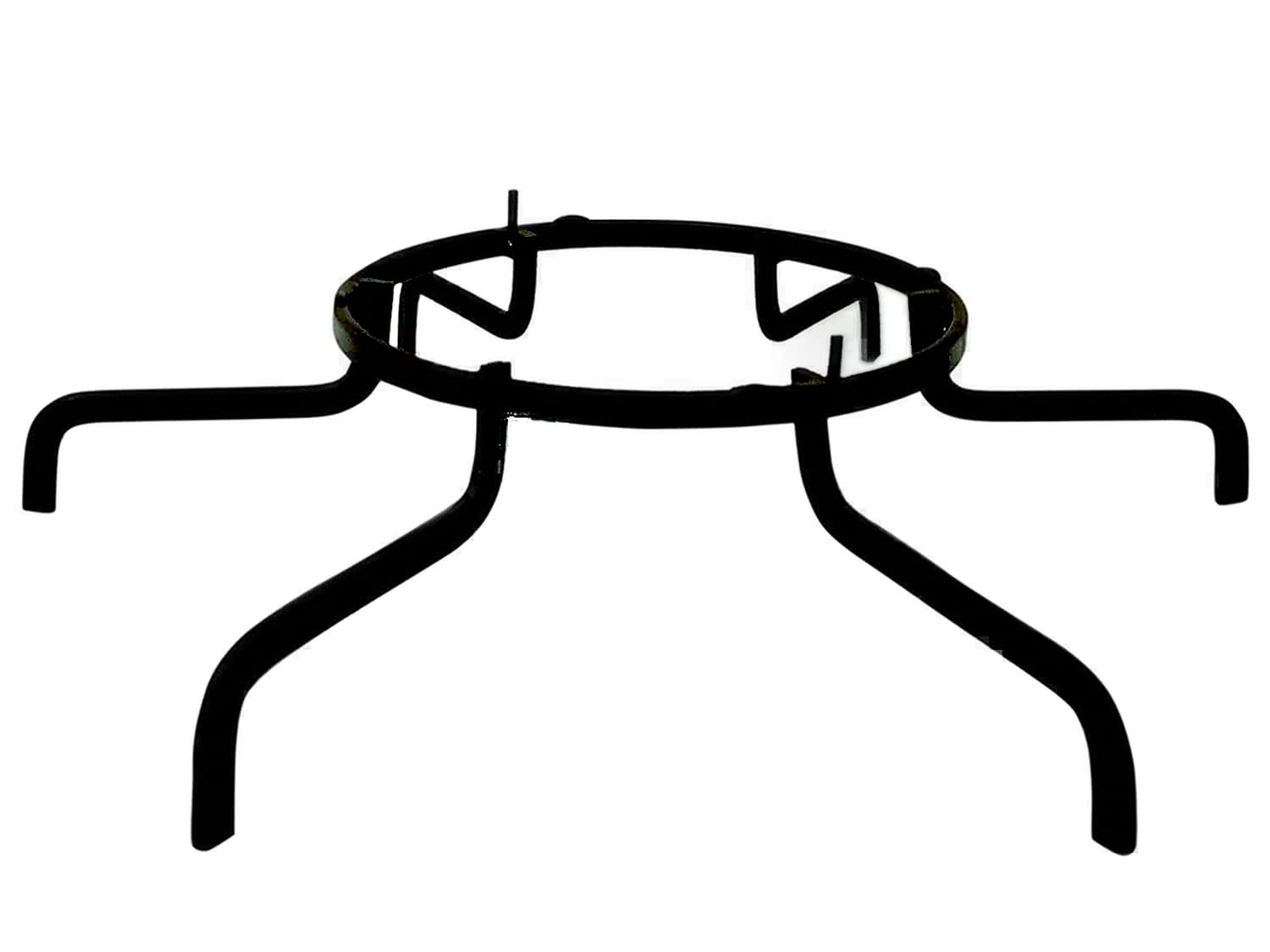 Buy KBB 100% Iron Metal BATI TANDOOR Stand for Glass Cook TOP, Oven ...