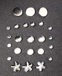 Amazon.com: GeMagic 500 pc Silver Stud Assorted Pack