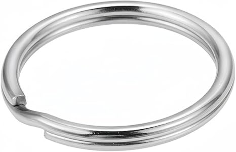 Amazon.com: UPEYXDQR Flat Key Rings, 2 Inch Large Open Key Ring ...