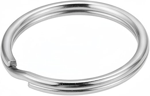 Amazon.com: UPEYXDQR Flat Key Rings, 2 Inch Large Open Key Ring ...