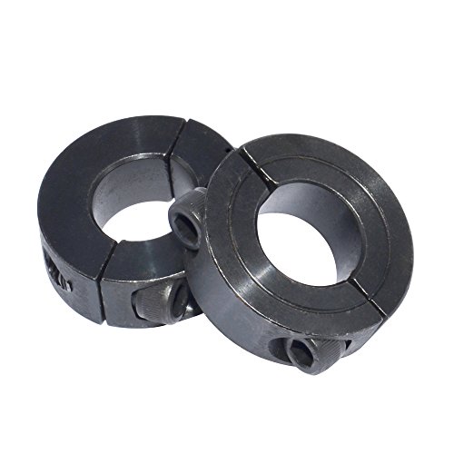Snapklik.com : KZNANZN Double Split Shaft Collar 1 Bore Width 1/2 Inch ...