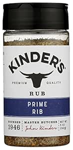 Amazon.com : Kinder's Prime Rib Rub, No Bleached Or Bromated Flour, 5 ...
