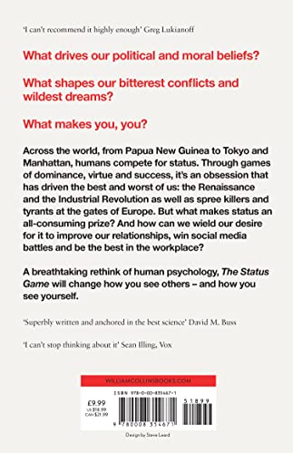 Snapklik.com : The Status Game: On Human Life And How To Play It
