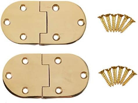 Brass Butler Tray Hinges | 90 and 180 Degree Stop | Pack of 2 | Folding ...