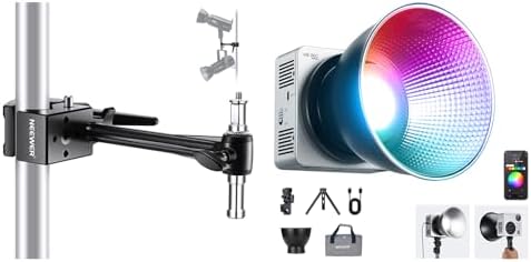 Amazon.com : NEEWER HB80C RGBWW LED Video Light with Built-in 72Wh ...