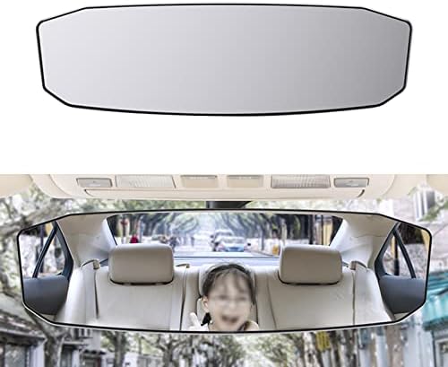 Amazon.com: Fogfar Pack-1 Car Rear View Mirror, 11.77" Large Panoramic ...