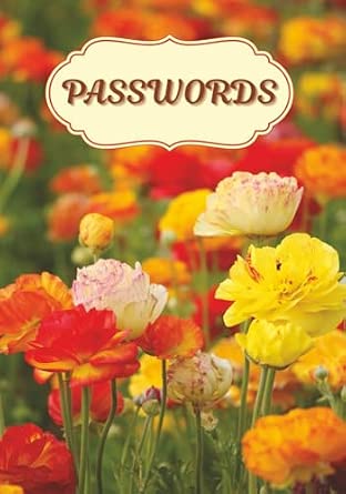 Password Book with Alphabetical Page Markers and Large Print: Internet ...