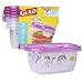 Amazon.com: Glad for Kids GladWare Snack Containers with Unicorn Design ...