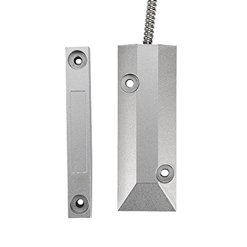 Generic Wired Rolling Metal Door Magnetic Contact Sensor Detector for ...
