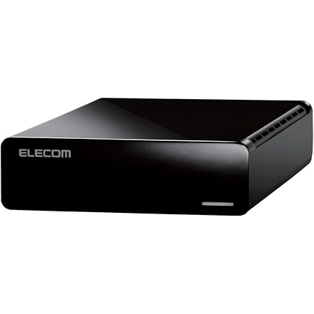 Amazon.co.jp: Elecom ELD-HTV040UBK External Hard Drive 4TB for TV ...