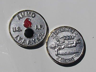 Amazon.com: US Air Force AMMO Coin Silver USAF Challenge Coin ...