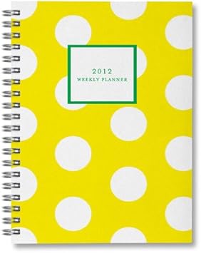 Amazon.com : 2012 Polka Dot Weekly Planner : Appointment Books And ...