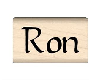 Amazon.com : Stamps by Impression Ron Name Rubber Stamp : Childrens ...