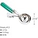 Amazon.com: Saebye Portion Scoop - #12 (2.7 oz) - Disher Scoop, Cookie ...