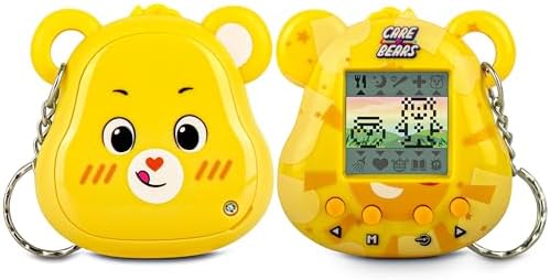 Care Bears Digital Pet - Funshine Bear Nano Pet with Care Features, 1.4 ...
