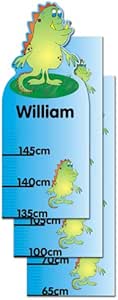 Personalised ~ Monster Height Chart : Amazon.co.uk: Home & Kitchen