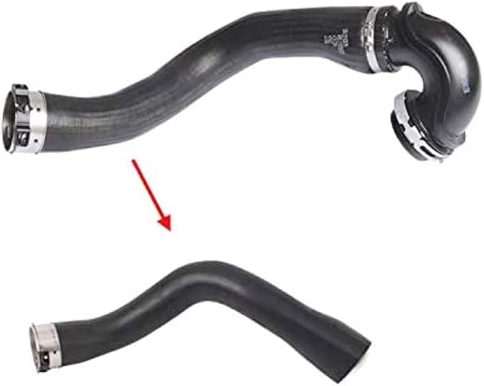 LEFT SIDE INTERCOOLER TURBO HOSE PIPE COMPATIBLE WITH VAUXHALL OPEL ...
