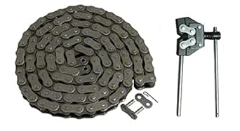 #40 Timken Roller Chain 50 Foot Roll 1/2" Pitch & 5/16" Width & Chain ...