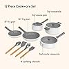 Amazon.com: So Yummy by bella 12 Piece Cookware Set w EverGood™ Ceramic ...