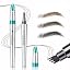 Eyebrow Pencil, 3D Waterproof Microblading Eyebrow Pen 4 Fork Tip ...