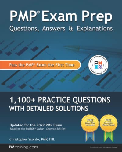 Buy PMP Exam Prep: Questions, Answers, & Explanations: 1100+ Practice ...