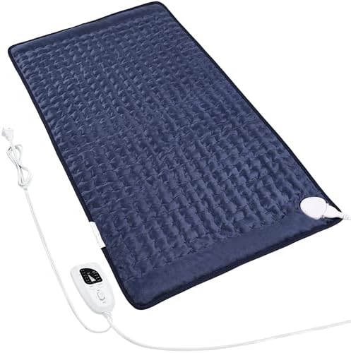 Amazon.com: VANKADA Almohadilla térmica eléctrica, almohadilla térmica ...