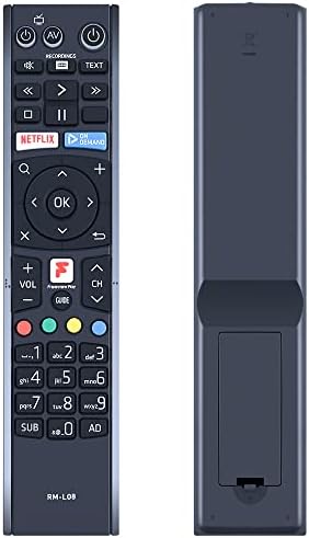 TCNOUMT RM-L08 Replacement Remote Control for Humax Freeview Play HD TV ...