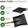 Amazon.com: Fireplace Ash Shovel Tool Scoop Dust Pan Coal Hand Shovel ...