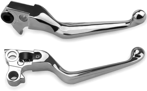 Amazon.com: Xastro Chrome Silver Brake Clutch Lever Hand Levers ...