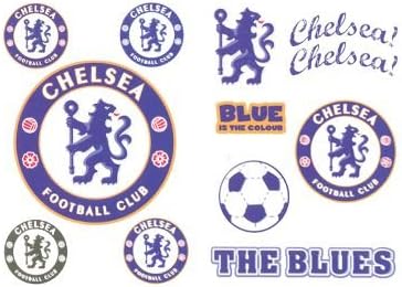 Amazon.com : Chelsea FC. Tattoo Pack : Sports & Outdoors