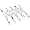 Amazon.com: Adjustable Pastry Cutter, 5 Wheel Stainless Steel Dough ...