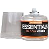 Amazon.com: Emergency Essentials 115-hour Clear Candles and Globes ...
