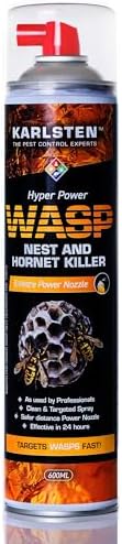 Rentokil PSW97 Wasp Destroy Foam Aerosol 300ml : Amazon.co.uk: Garden